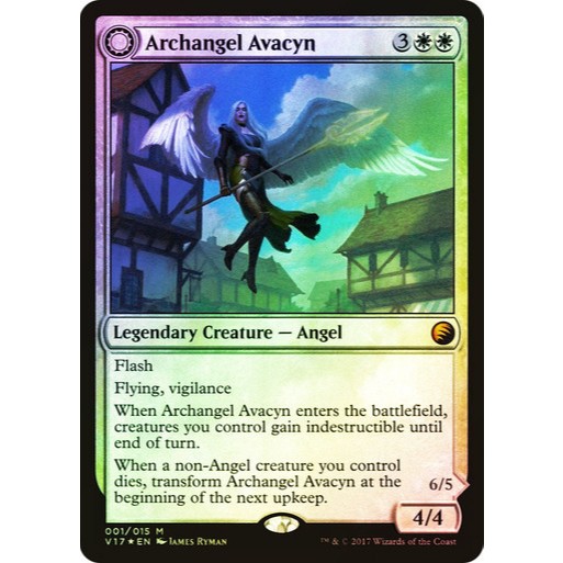 Archangel Avacyn // Avacyn, the Purifier - From the Vault: Transform ...