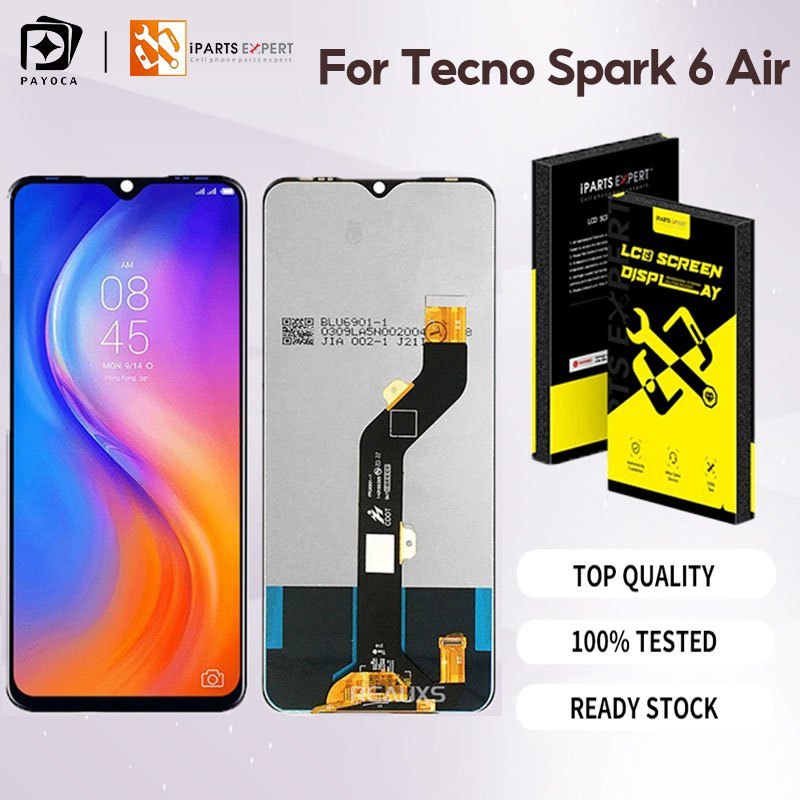 7.0" Original LCD For Tecno Spark 6 Air KE6 KE6J LCD Display Touch ...