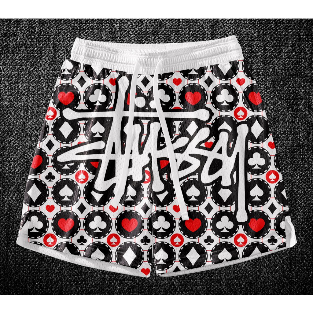 TRENDY AIRCOOL MESH SHORT WITH 2 POCKETS FULL SUBLIMATION | Shopee ...