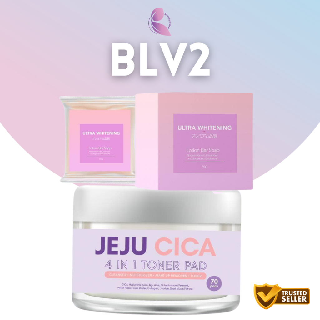 BLV2 Jeju Cica Toner Pad / Ultra Whitening and Moisturizing Soap WITH ...