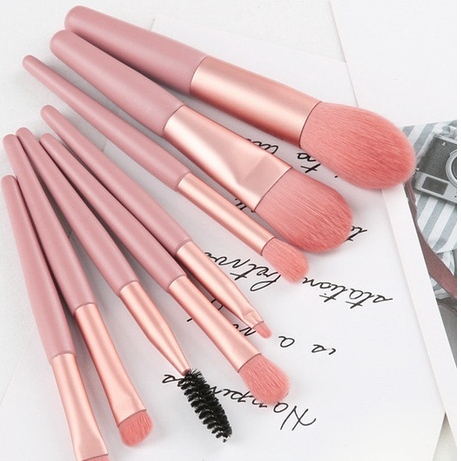 8pcs High quality durable portable Beginner Small Makeup Brush Set ...
