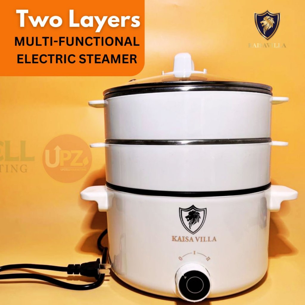 2 Layer Multifunctional Pot Steamer: Double Layers For Efficient ...
