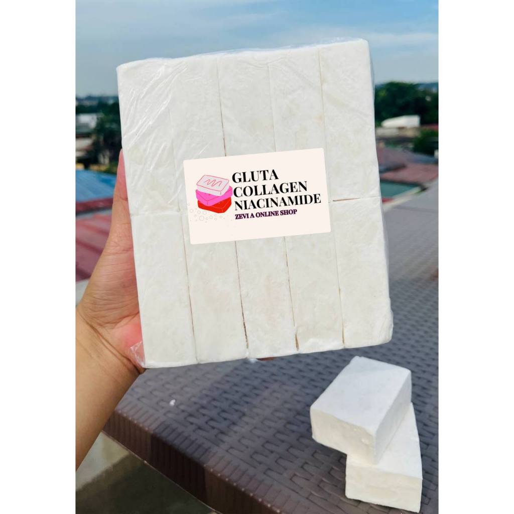 NIACINAMIDE GLUTA COLLAGEN 1KILO REBAR SOAP 10PCS | Shopee Philippines