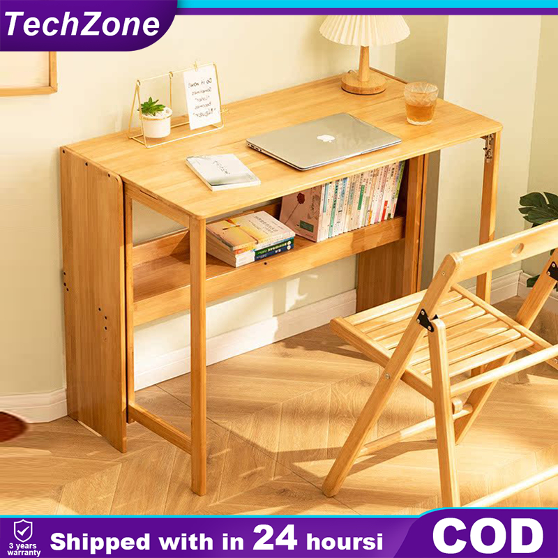 Bamboo Computer Table Work Study Table Furniture Home Office Desktop ...