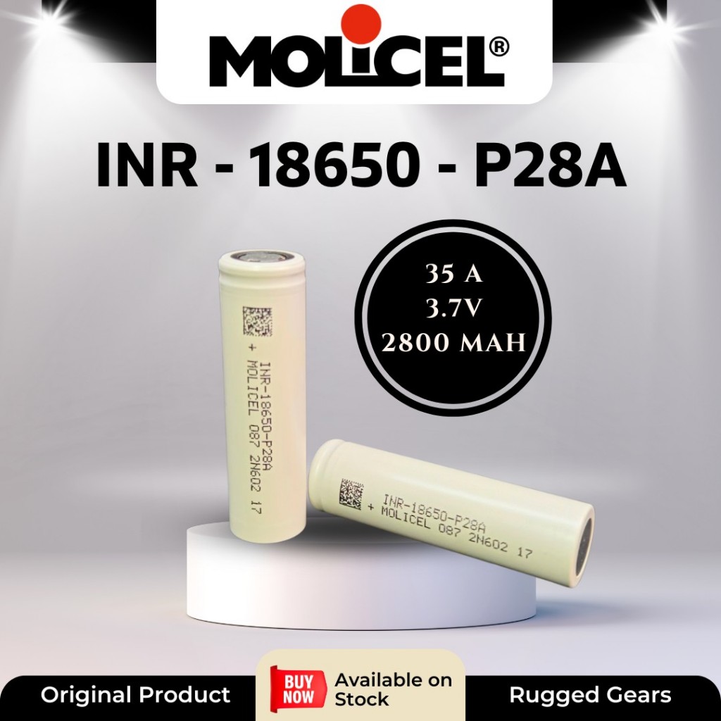 Molicel 18650 P26A P28A 21700 P42A P45B | Shopee Philippines