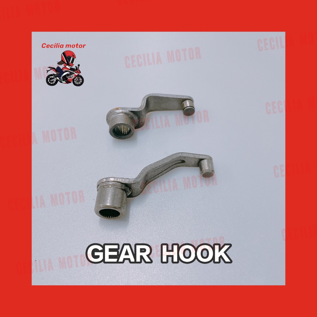 GEAR HOOK GEAR SHAFT LEVER ( LEVER COMP ) CLUTCH LEVER COMP FOR C100 ...