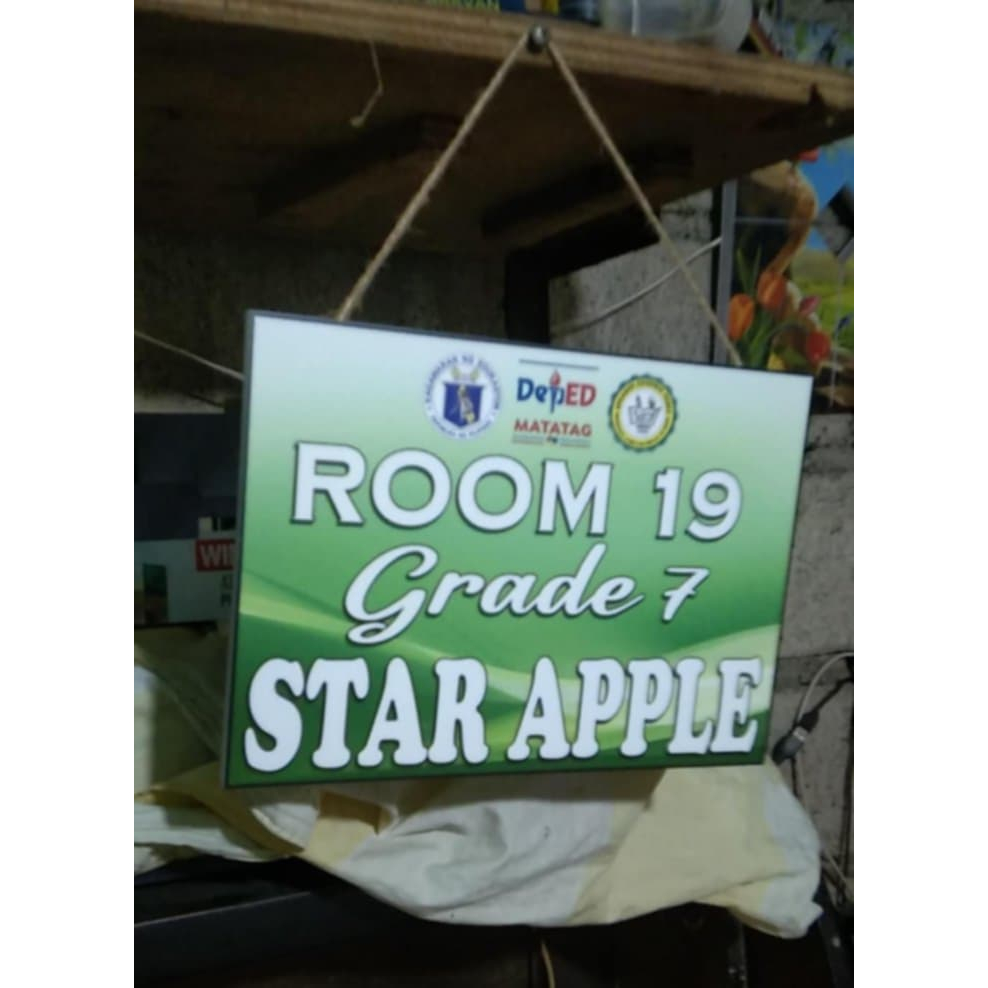 Class room / Room Signage. door signage, Sintra boaRd, A4 size ...