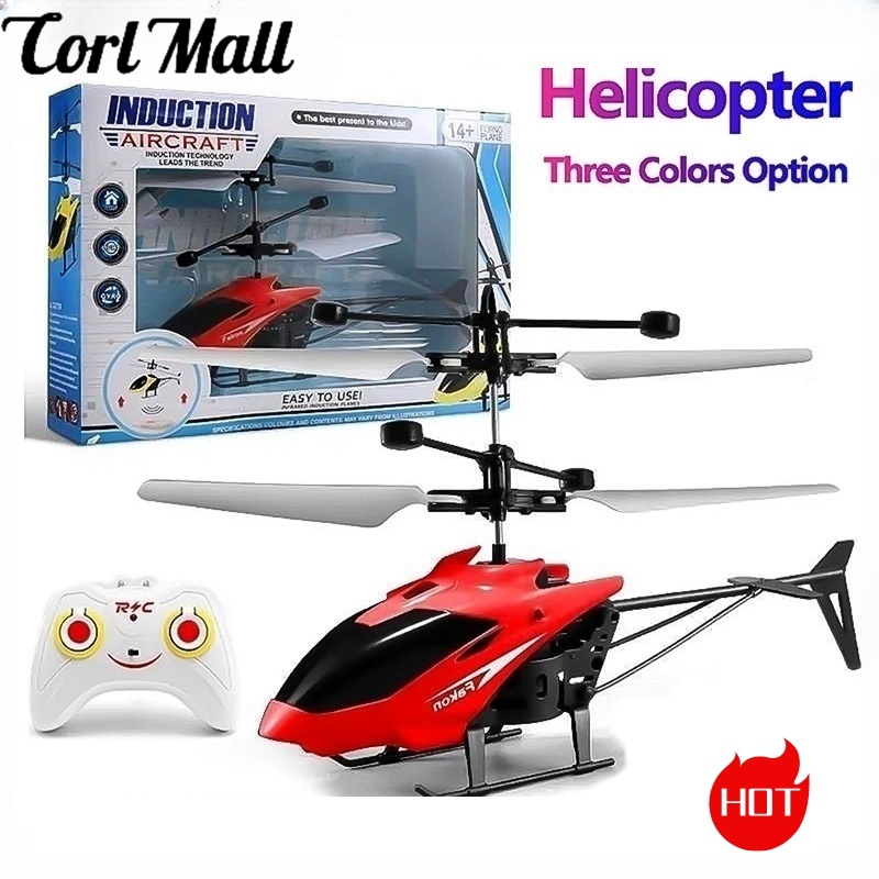 Remote control RC helicopter aircraft USB rechargeable infrared sensor ...