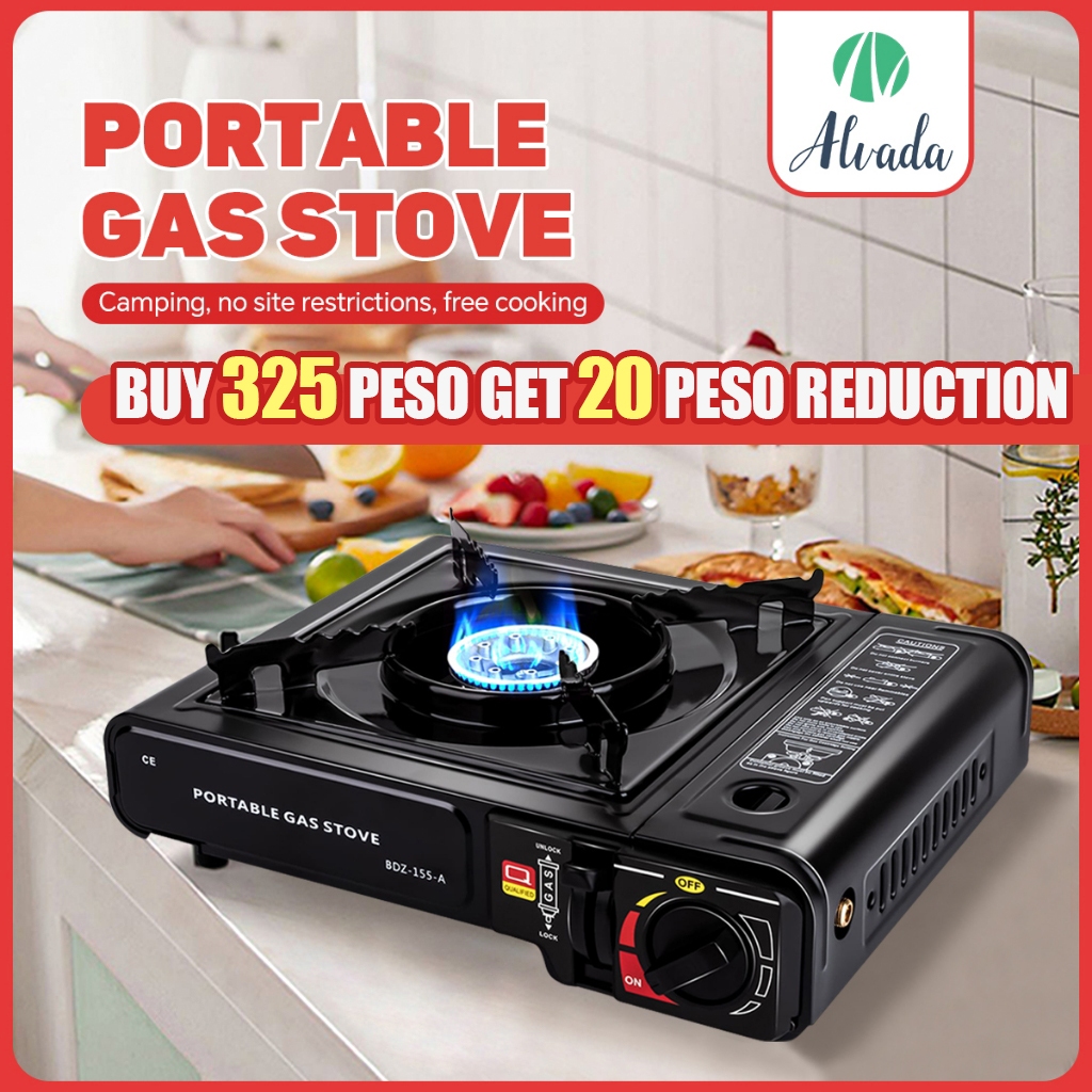 Portable Butane Gas Stove Mini Camping Outdoor Picnic Barbecue Safe ...