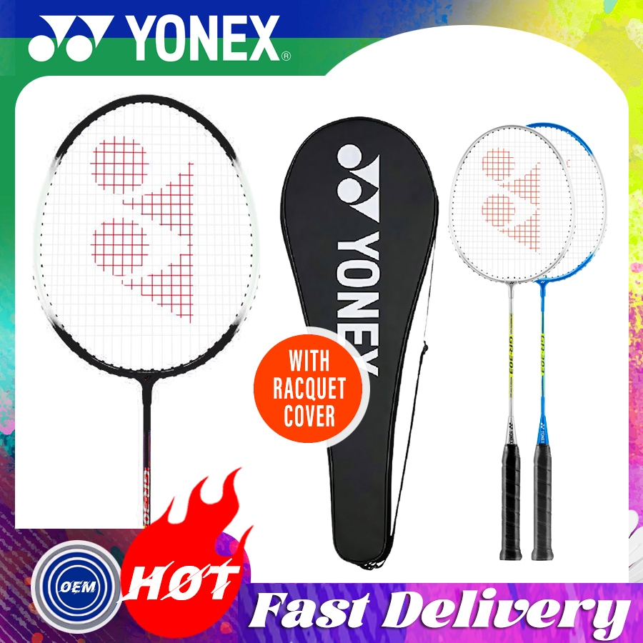 YONEX-1 Badminton Racket Full Carbon Single Or A pair 4U 22-25LBS 83g ...