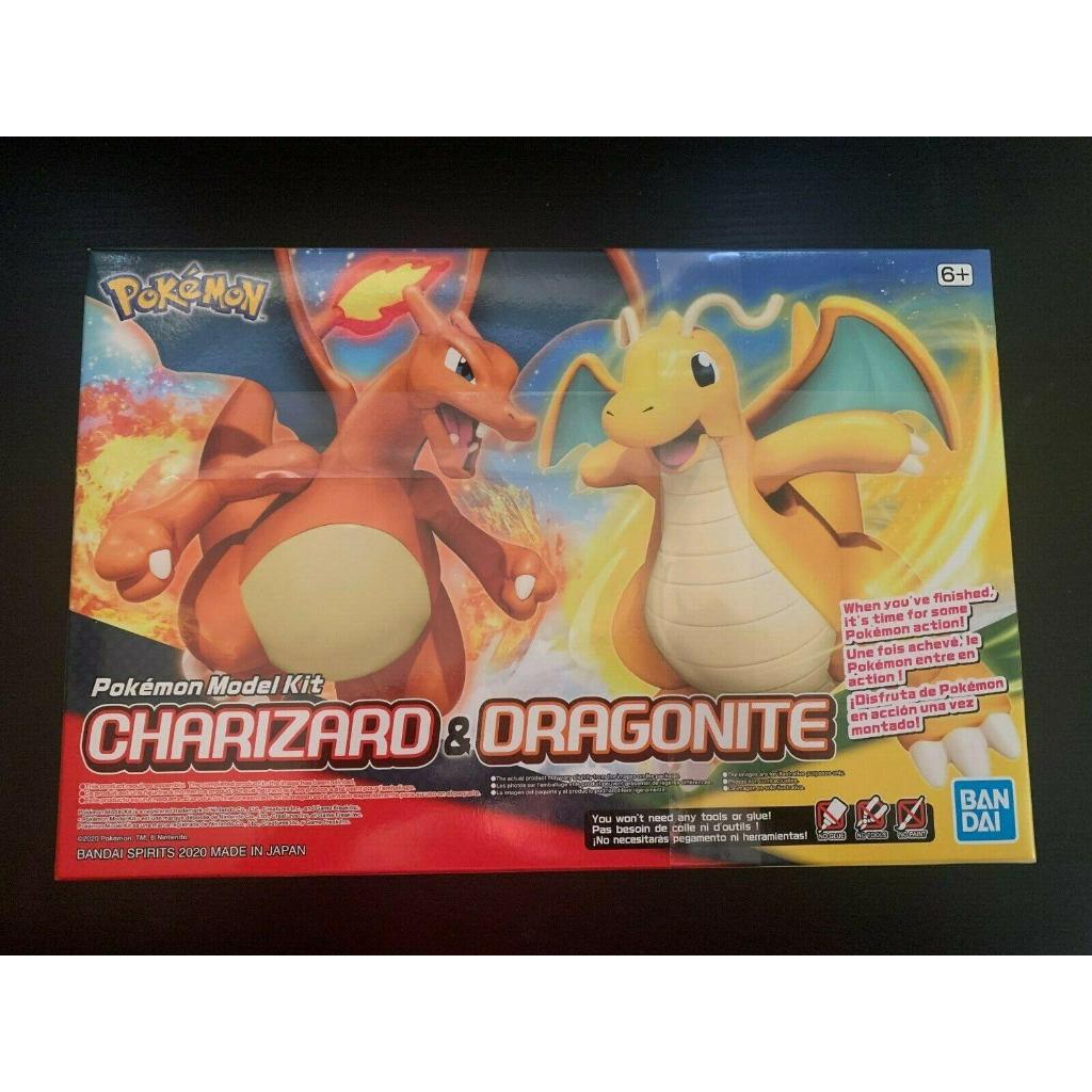 MODEL KIT POKEMON CHARIZARD & DRAGONITE | Shopee Philippines