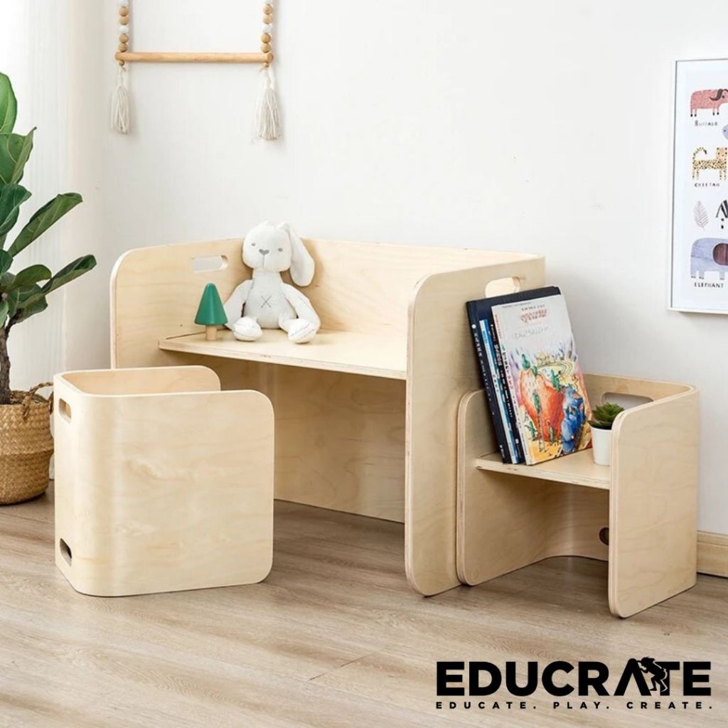 educrateph multi purpose cube chair / weaning table / weaning chair ...