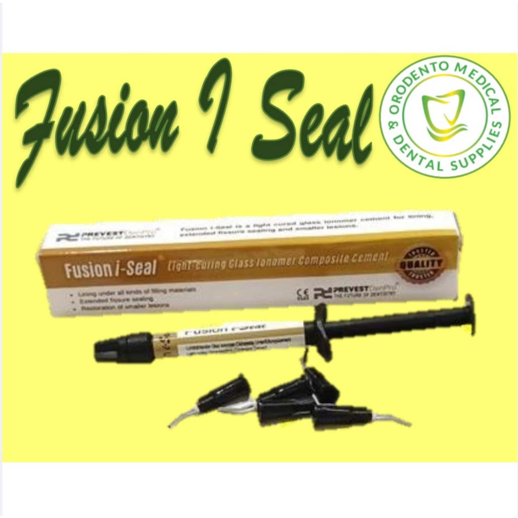 Fusion I Seal Light Curing Glass Ionomer Cement | Shopee Philippines