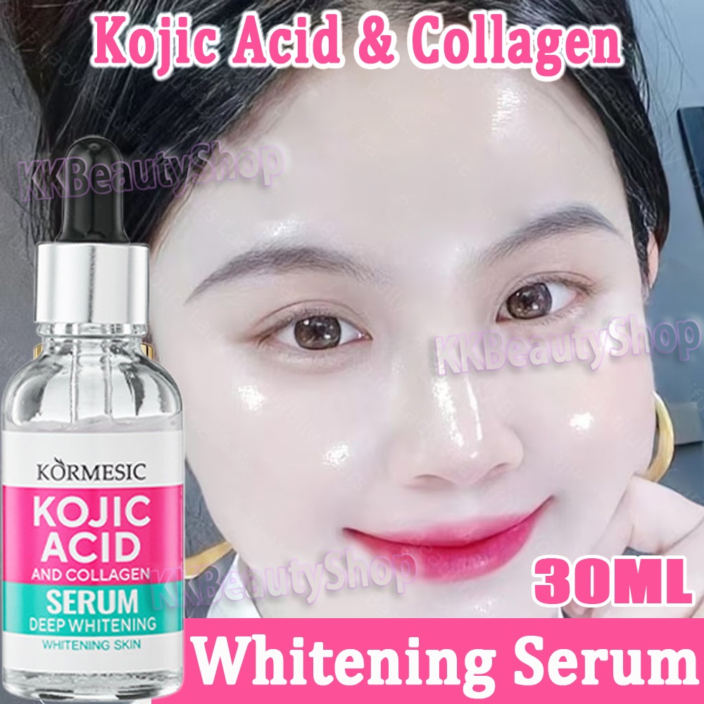 Kojic Acid Collagen Serum Niacinamide Serum Whitening Melasma Pekas ...