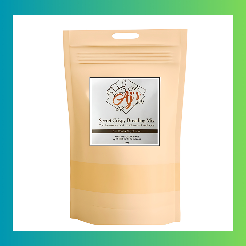 Chef AJ's Secret Crispy Fry Breading Mix Powder:Crispy Flour for ...