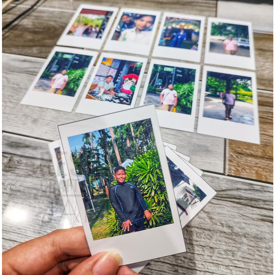 Instax Mini Inspired Photo Printing (9pcs) | Shopee Philippines