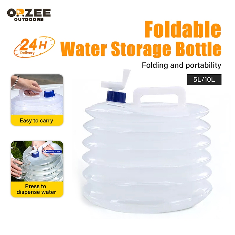 Collapsible Outdoor Water Container Collapsible Water Bag Foldable ...