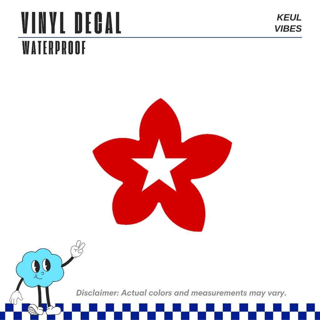 BINI Flower Logo Bloom vinyl decals PPOP laptop tumbler waterproof ...