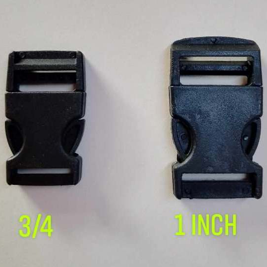 BLACK BUTTON DIG/SIDE RELEASE/BUCKLE FOR ID LACE MAKING 100pcs | Shopee ...