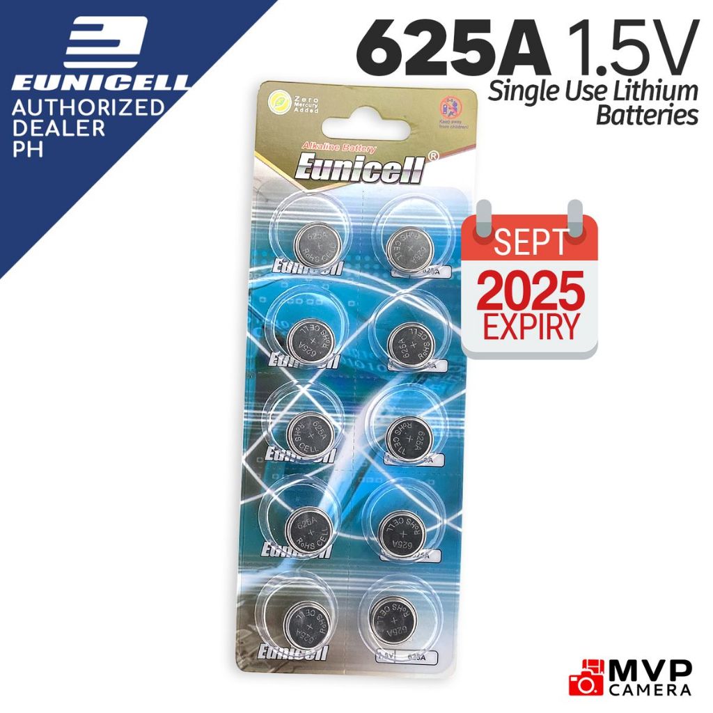 EUNICELL 625A LR9 V625U PX625A PX625 625 Button Cell 1.5V Alkaline ...
