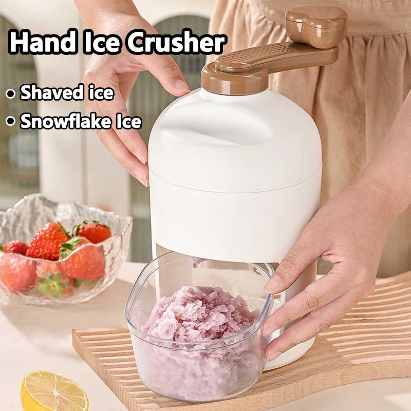 Ice Crusher Hand Crank Ice Crusher Mini Manual Crank Ice Breaker ...