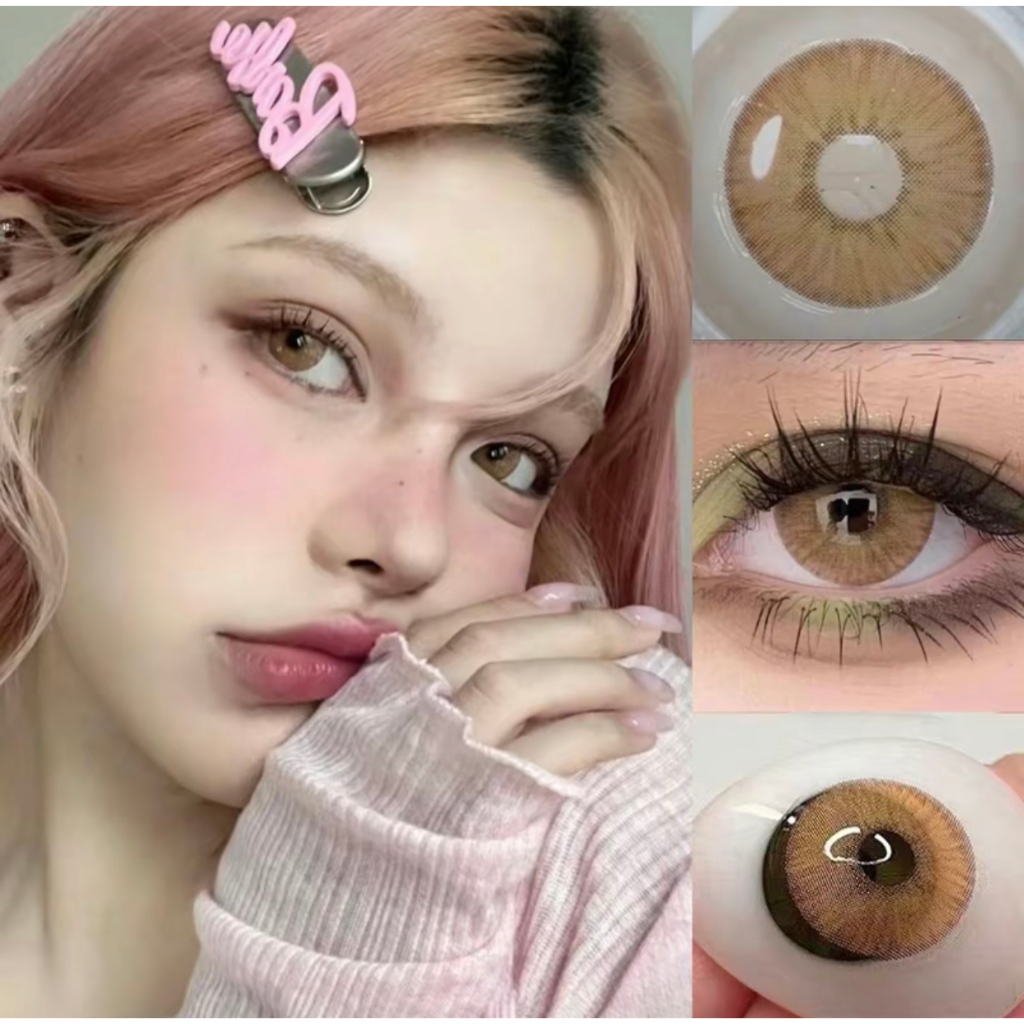 UNITELIF Contact Lens 1Pair Lenses Set Eyes and Contact Lens Case Kit ...