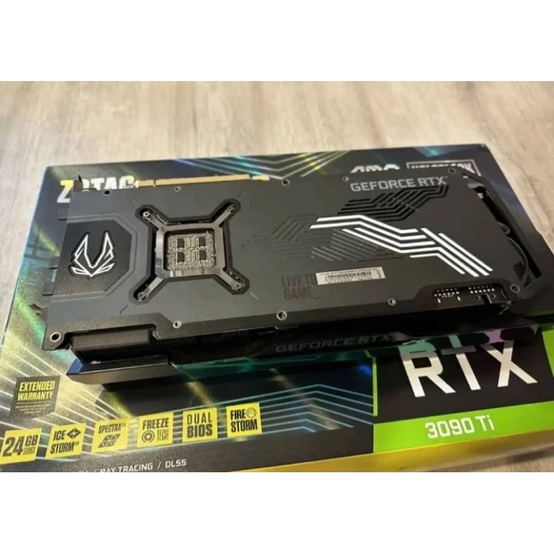 ZOTAC GAMING GeForce RTX 3090 Ti AMP Extreme Holo 24GB GDDR6X 384-bit ...