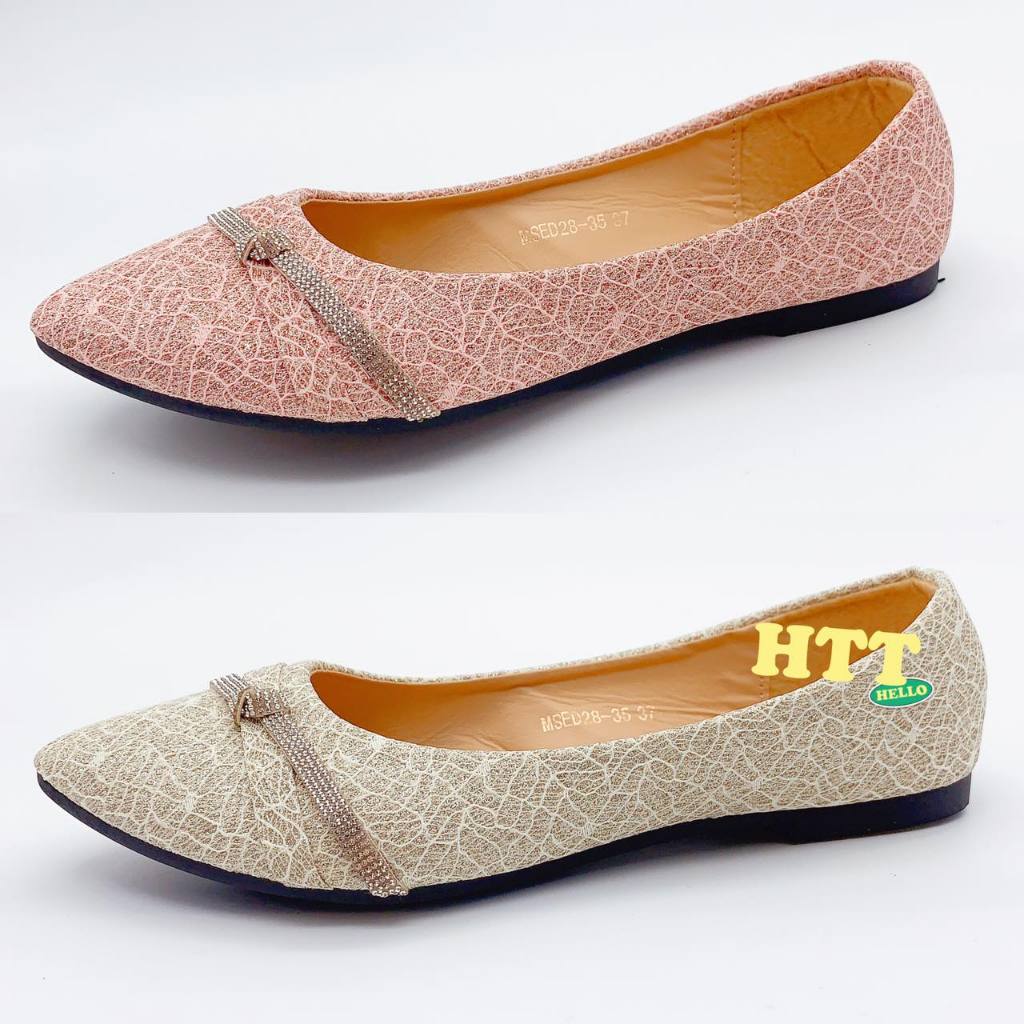 Pointed Toe Doll Shoes Flat Pumps for Women | Shopee Philippines