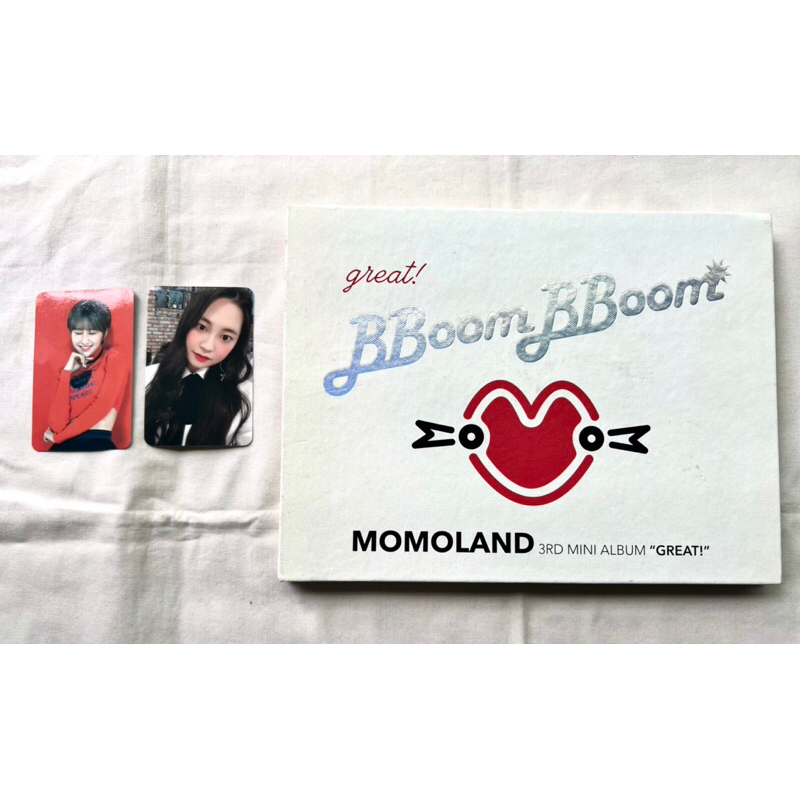 [SIGNED] Unsealed Official Momoland Great 3rd Mini Album | Shopee ...