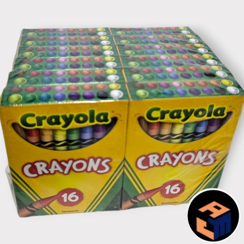 Crayola Original Crayons 16 Colors Pack of 12 Pieces ( WHOLESALE PRICE ...