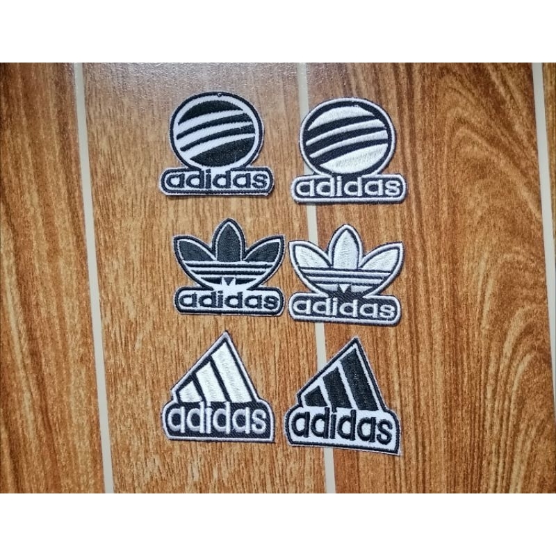 Computerized Machine Embroidered Adidas logo patch in different styles ...
