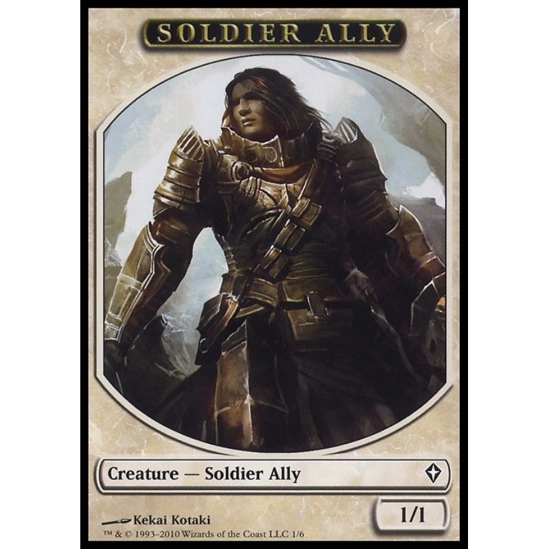 Soldier Ally (token) - WWK - Common - MTG Cards (WotC) | Shopee Philippines