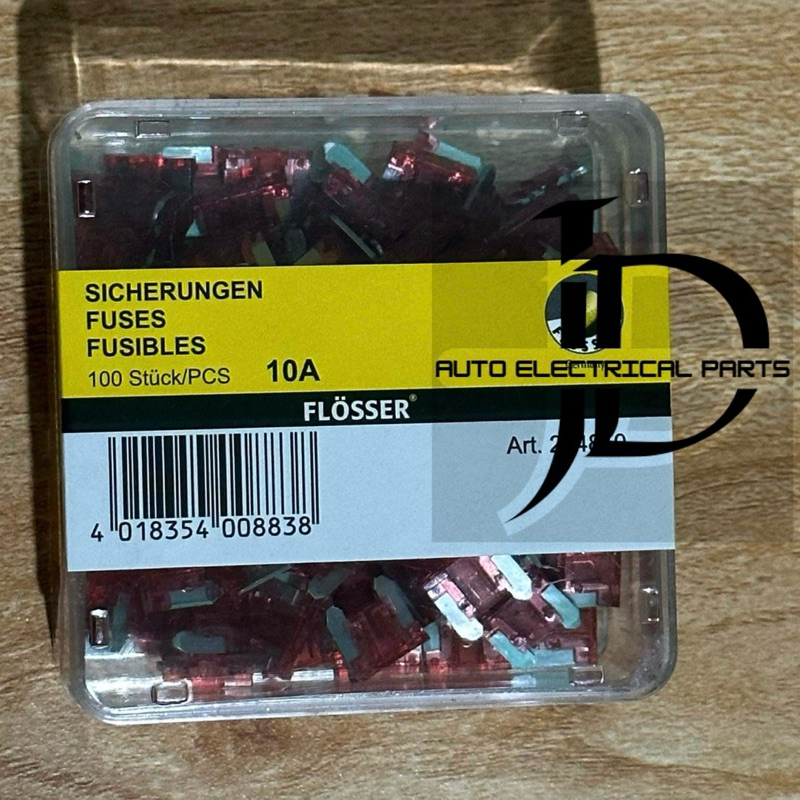 MICRO MINI FUSE 10amp 100pcs | Shopee Philippines