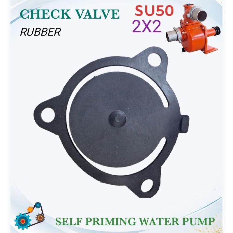 Check Valve Rubber SU50 2X2 ALUMINUM WATER PUMP | Shopee Philippines