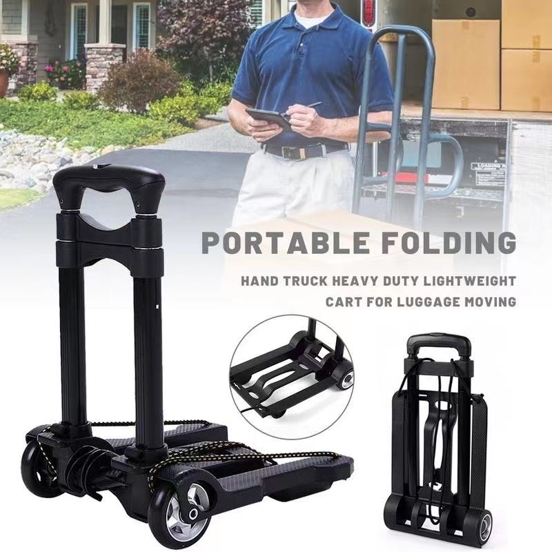 Heavy Load 40KG Folding Trolley Folding Hand Truck Heavy Duty Trolley 2 ...