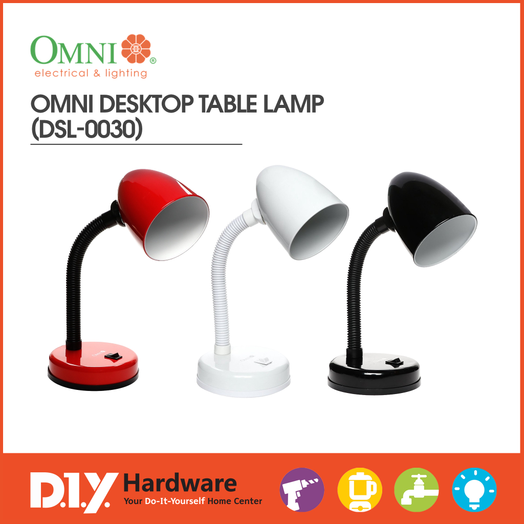 OMNI by DIY Hardware Desktop Table Lamp - DSL-0030 | Shopee Philippines