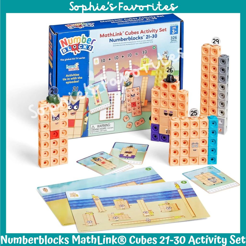 MathLink Cubes Numberblocks 21-30 Activity Set | Shopee Philippines