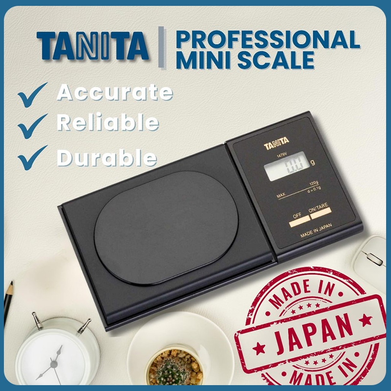 TANITA Digital Pocket Scale 120g - Accurate Food, Jewelry,Gold Weighing ...