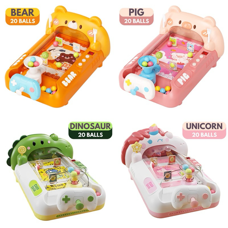 Pinball Shooting Machine / Arcade Game / Arcade for kids | Shopee ...