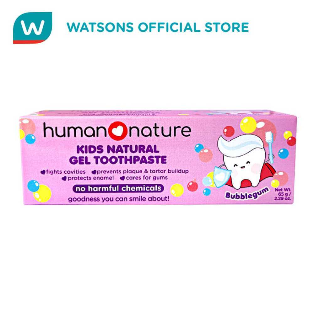 HUMAN NATURE Natural Kids Toothpaste 65g | Shopee Philippines