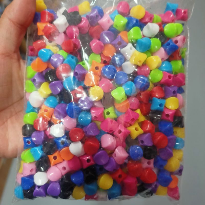 wholesale balimbing/starfruit chalk beads 250grams 10mm | Shopee ...