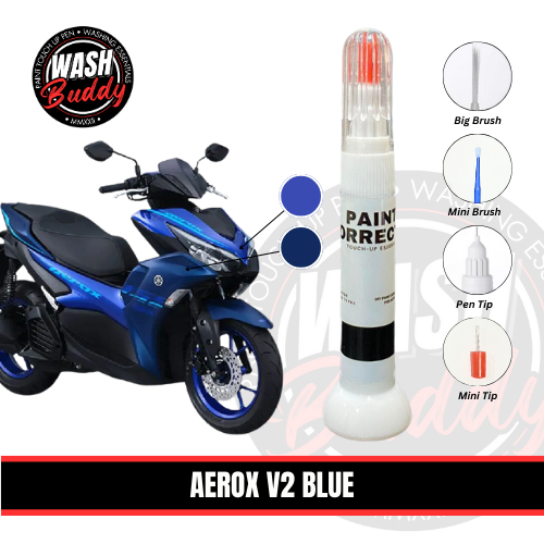 Aerox V2 Blue Color Touch Up (Paint Correct) | Shopee Philippines