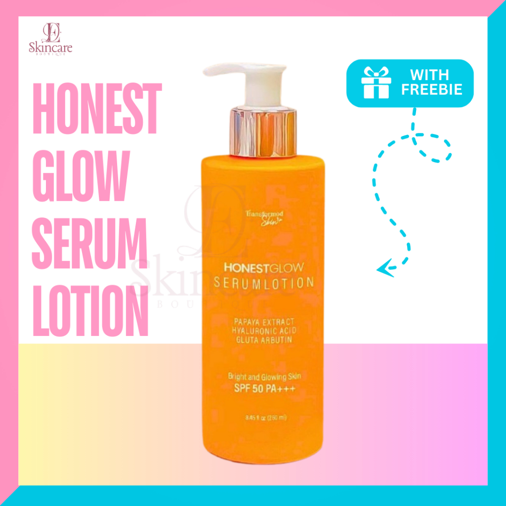 Honest Glow Serum Lotion 250ml SPF50 PA+++ | Shopee Philippines