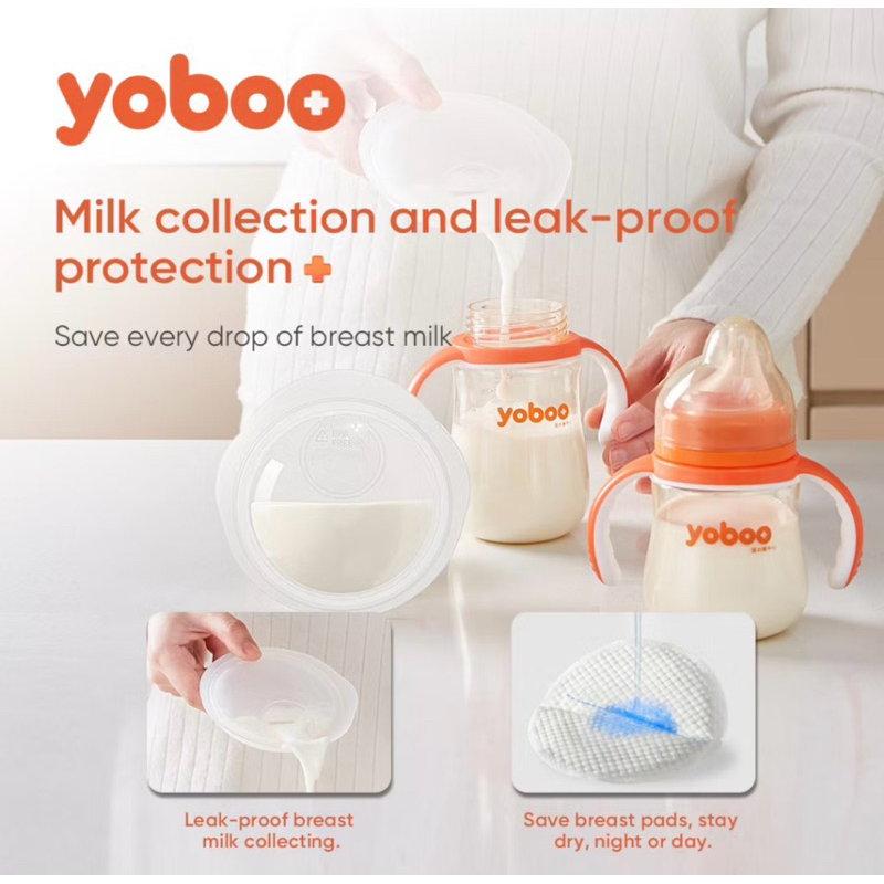 YOBOO Wearable Breast Milk Collector | Shopee Philippines