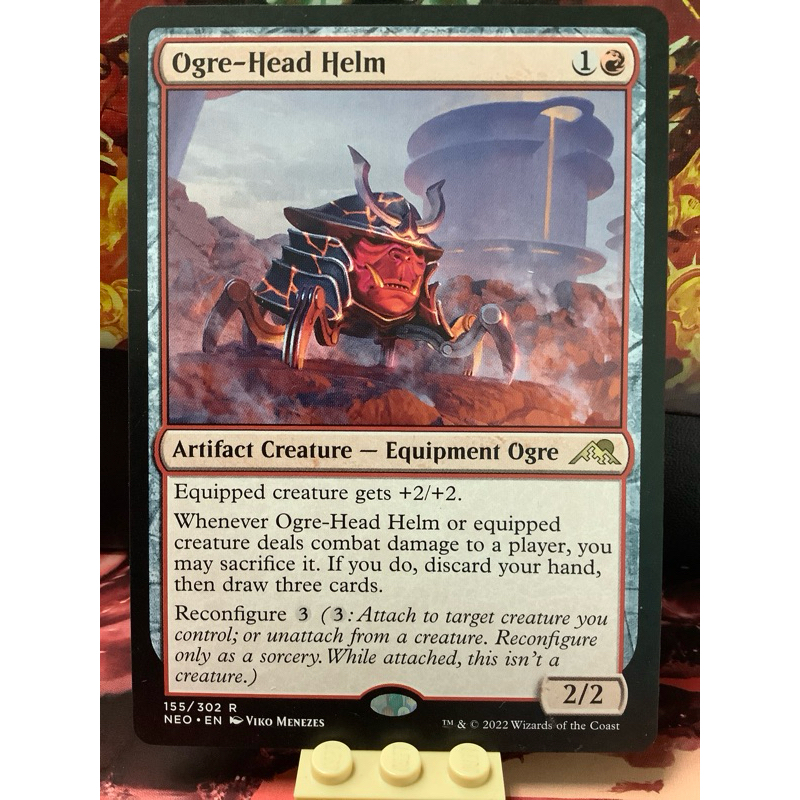 MAGIC: The Gathering - Ogre-Head Helm (Kamigawa: Neon Dynasty) | Shopee ...