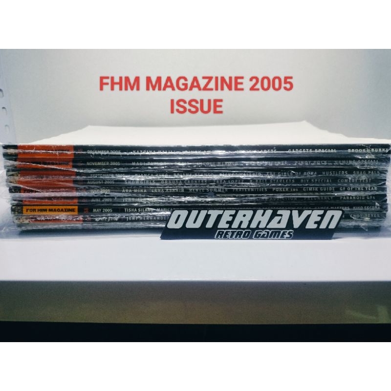 FHM Magazine 2005 Issue (Old Stock/Resealed) | Shopee Philippines