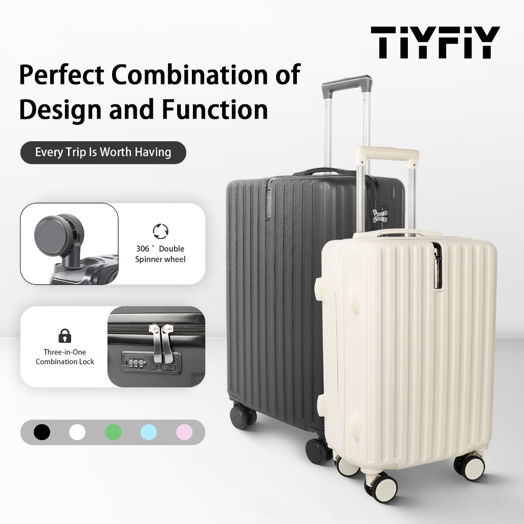 Luggage 20/24/28 inches simple business suitcase lightweight luggage ...