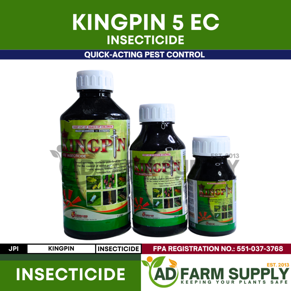 Kingpin 5 EC Insecticide: Fast-Acting Insecticide for Crops | Shopee ...