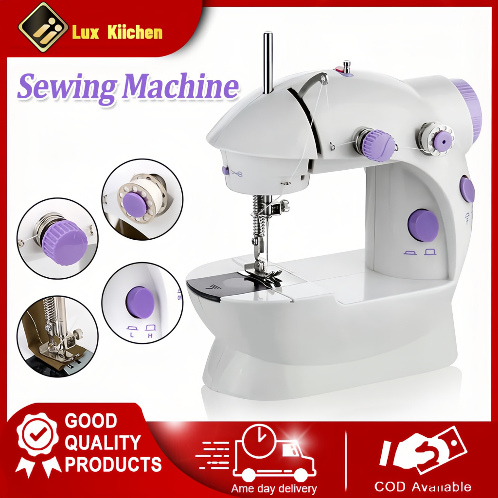 Mini Sewing Machine 4 in 1 Automatic Threading/Portable Sewing Machine ...