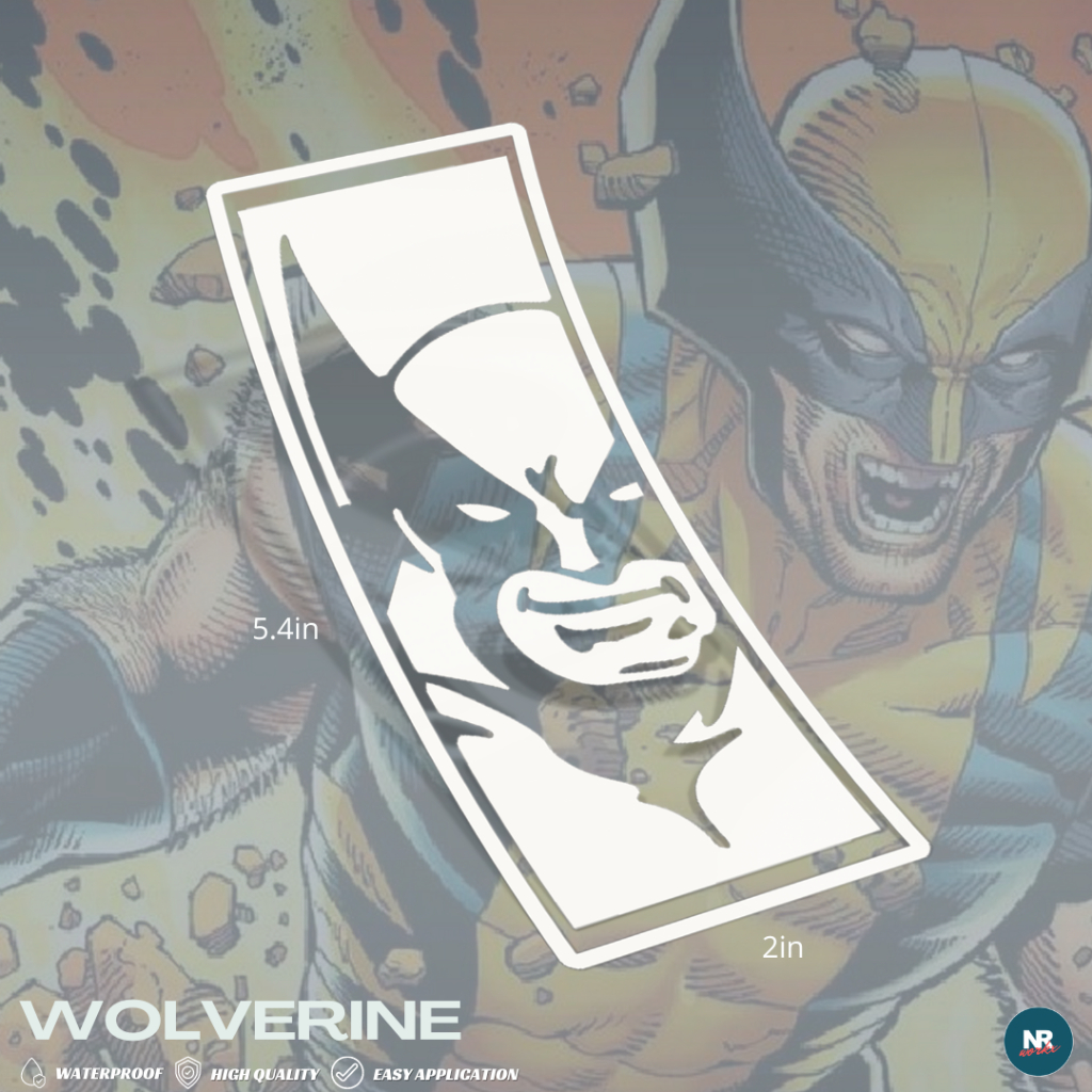 Wolverine Marvel Vinyl Decal Movie Sticker | Shopee Philippines